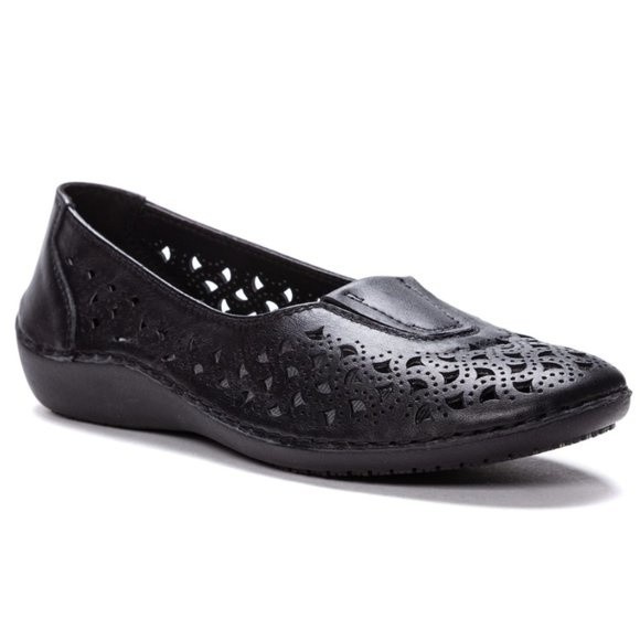 Propet | Shoes | 85x 85 X 2e Ee Wide Width Propet Cabrini Black Leather ...